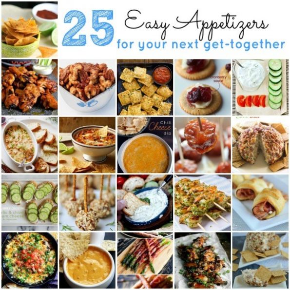 25 Easy Appetizers for Your Next Get-Together