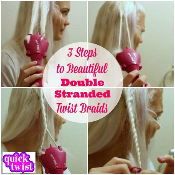 3 Steps to Beautiful, Double-Stranded Twist Braids | Mom Fabulous