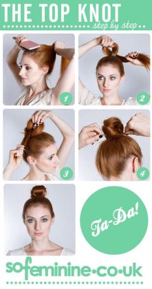 How to Do a Top Knot and Look Like You Didn't Even Try | Mom Fabulous