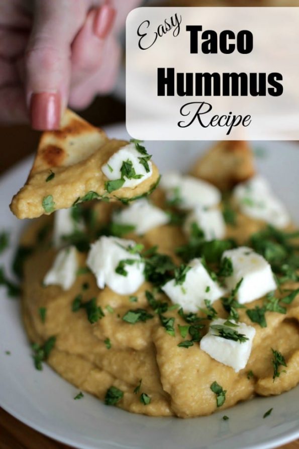 Easy Taco Hummus Recipe | Mom Fabulous