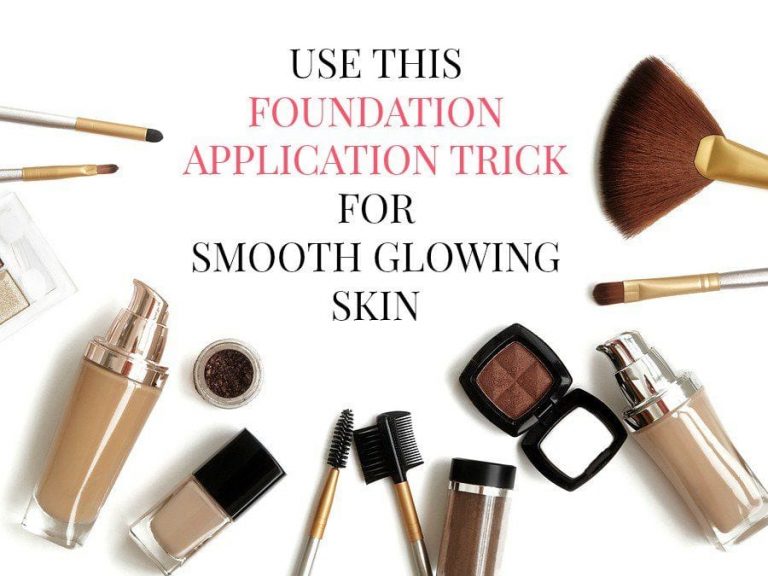 The Best Foundation Application Trick for Smooth, Glowing Skin
