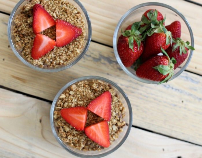 A Frozen Chocolate "Custard" Parfait Treat | Mom Fabulous