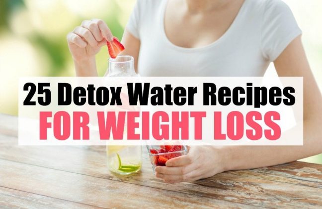 25 Delicious Detox Water Recipes That Will Help You Lose Weight!
