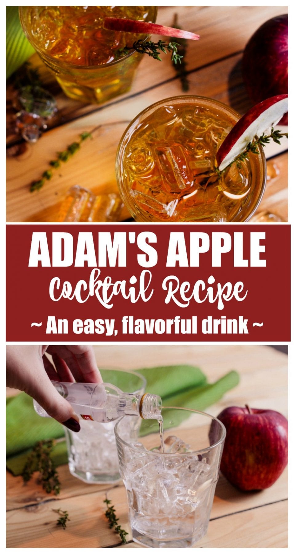 Adam's Apple Cocktail | Mom Fabulous