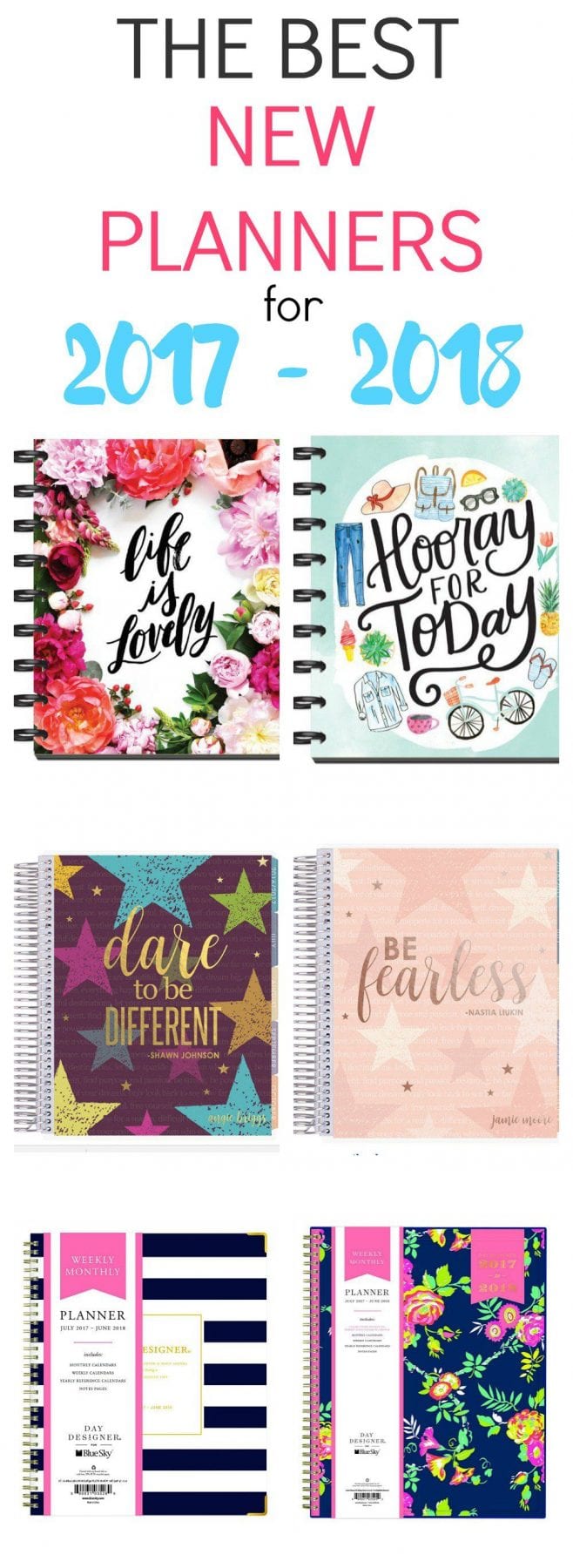 The Best New Planners for 2017-2018: The Happy Planner & Erin Condren ...