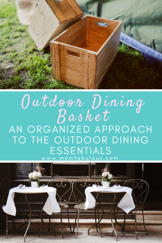 Outdoor Dining Basket: An Organized Approach To The Outdoor Dining ...