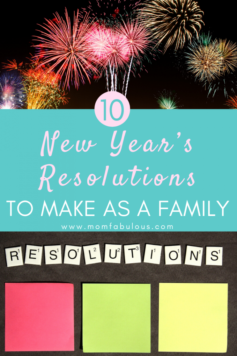 10 New Year’s Resolutions To Make As A Family